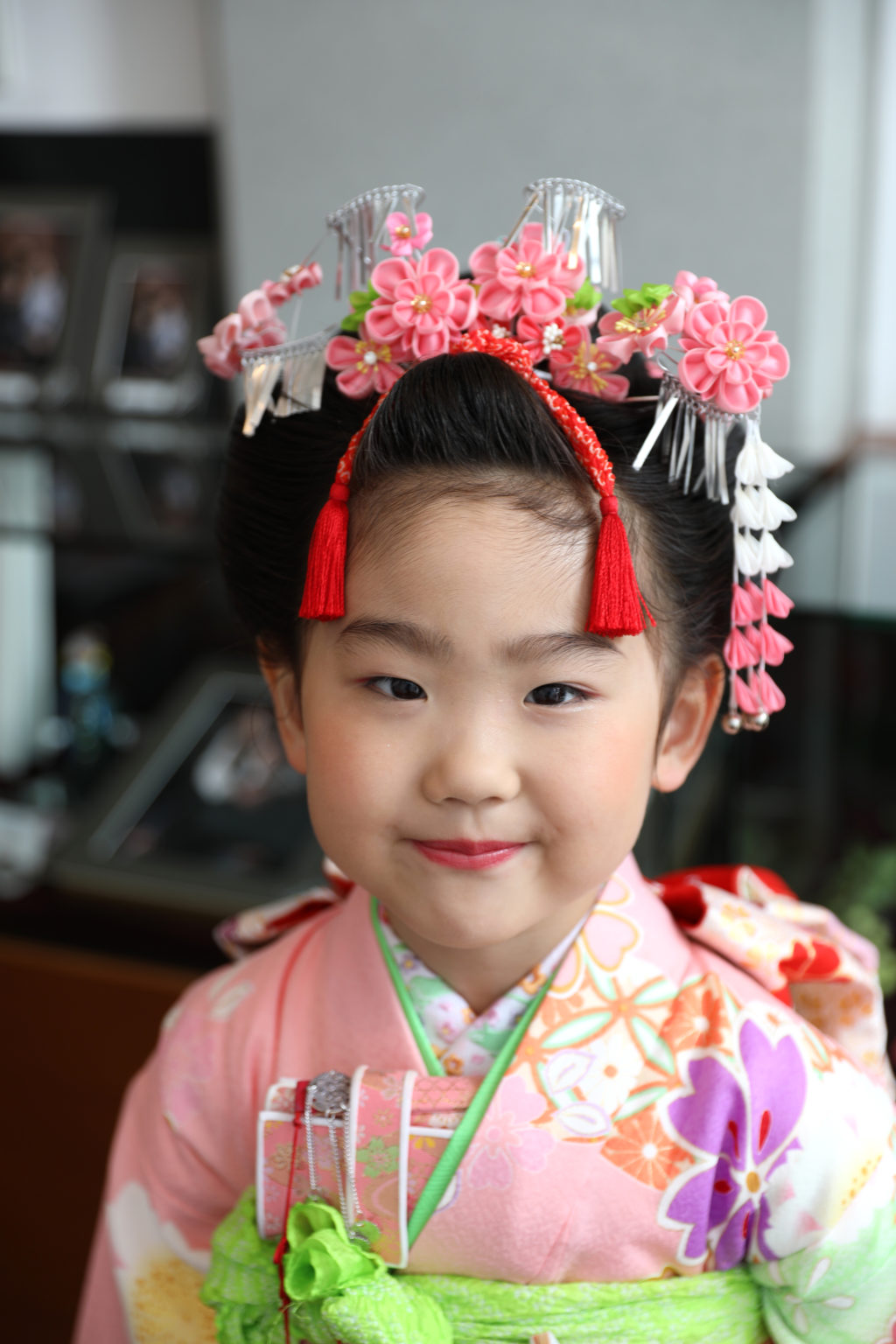七五三前撮り 日本髪 | (有)セイタ写真館